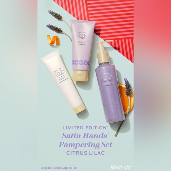 Mary Kay | Skincare | Nwt Mary Kay Citrus Lilac Satin Hands Pampering ...